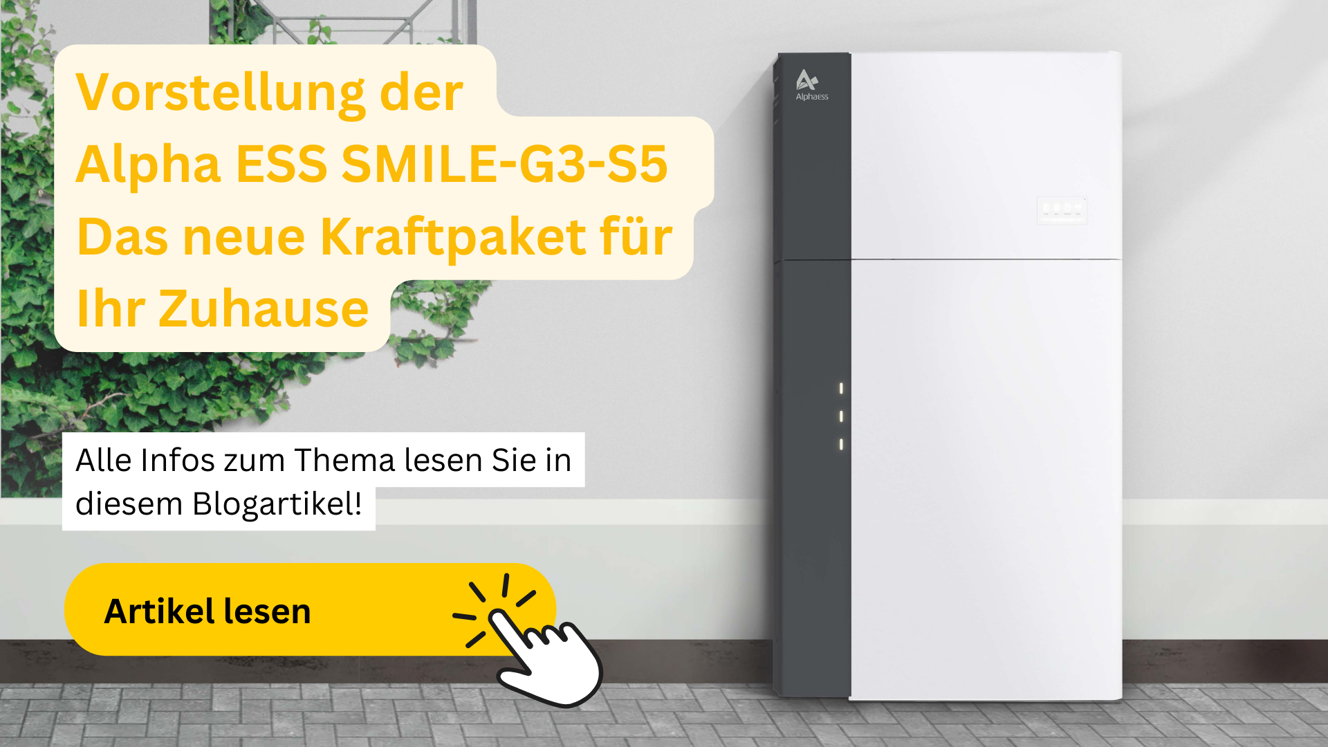 Alpha SMILE-G3-S5: Top Stromspeicher für Ihr Zuhause – inselvolt