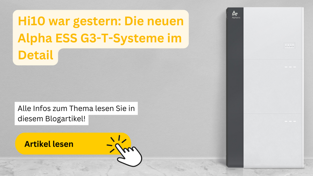 Alpha ESS Smile G3-T10 Wechselrichter und Batteriespeicher-Set – inselvolt