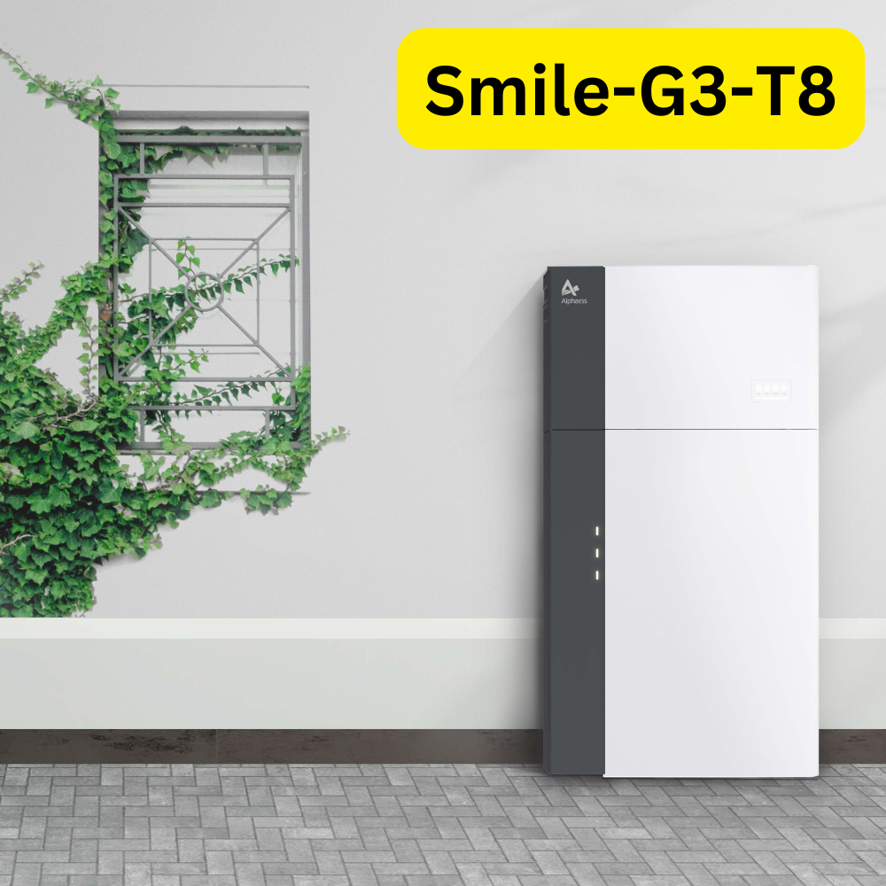 Alpha ESS Smile G3-T8 Wechselrichter und Batteriespeicher-Set – inselvolt